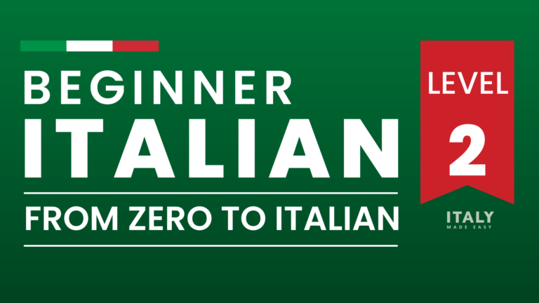 Courses – Italy Made Easy